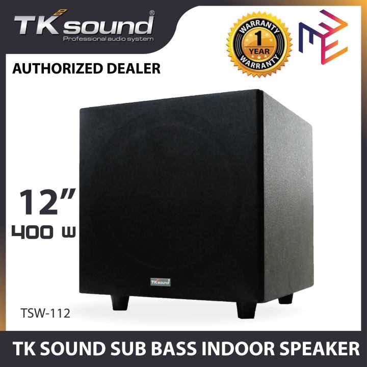 Tk Sound by Winland 12 inches Subwoofer Bass Indoor Speaker 400W RMS ...