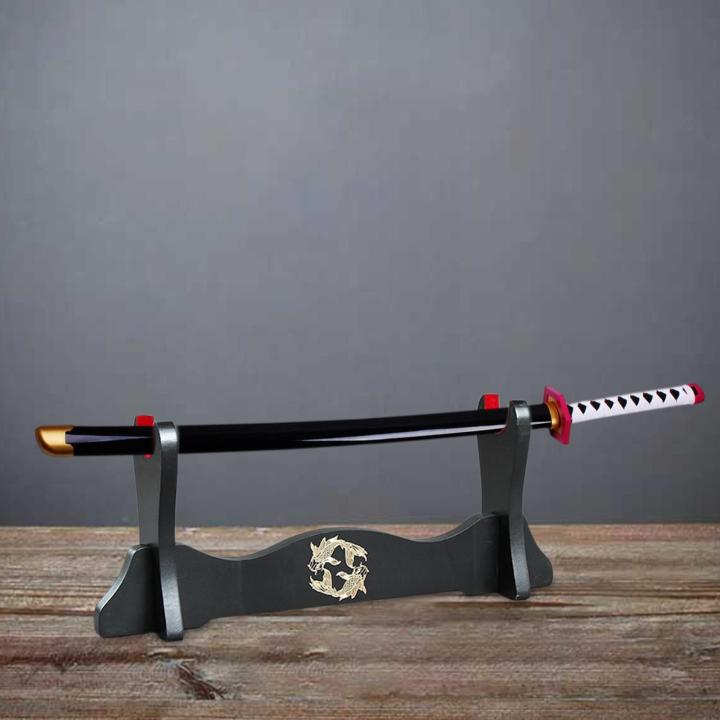 Dovewill ที่ยึดดาบแสงบนโต๊ะชั้นวางไม้สไตล์จีน | Lazada.co.th