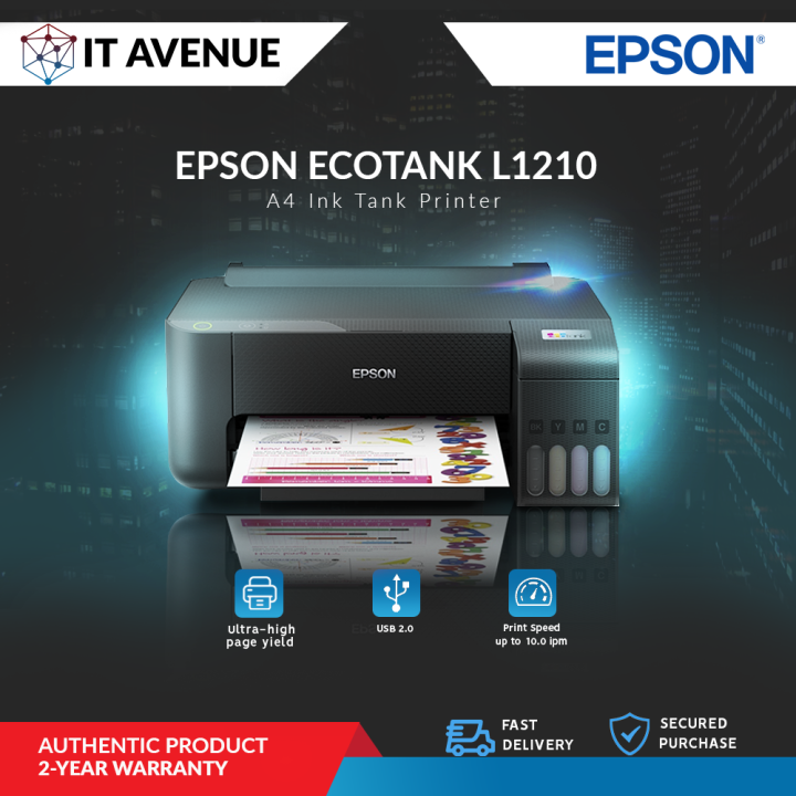 Epson L1210 Single Function Ink Tank Printer | Lazada PH