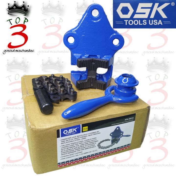 OSK Chain Tube Vise / Pipe Vise 2" | Lazada PH