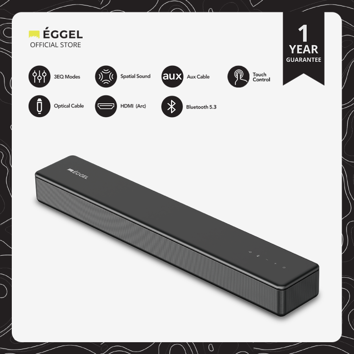 Eggel Stage SoundBar / Sound Bar with Built-In Woofer | Lazada Indonesia