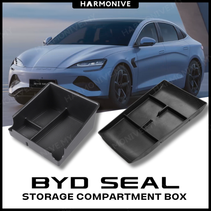 BYD SEAL Armrest Storage Organizers Central Console Compartment Box ...