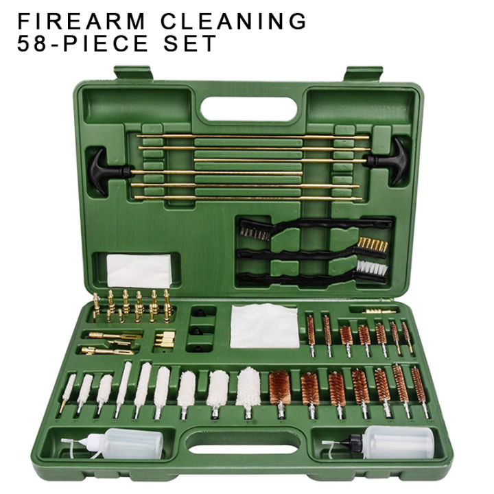 Gun Cleaning 58 kit barrel Brush Maintenance and maintenance of gun cleaning tools Professional ...