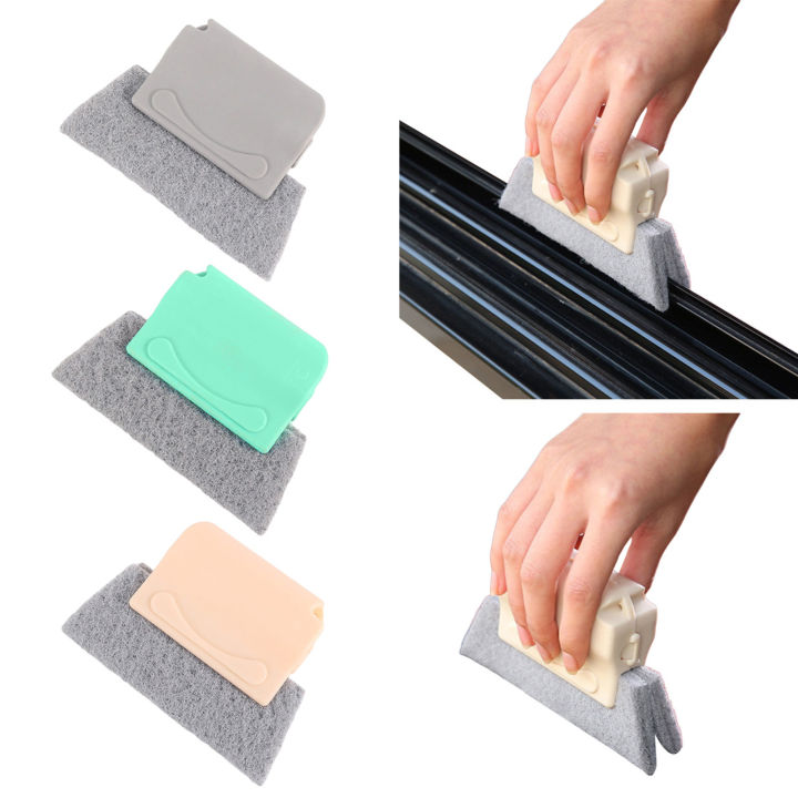MOOREU Blind Cleaning Brush Window Frame Gap Cleaner 2-in-1 Window ...
