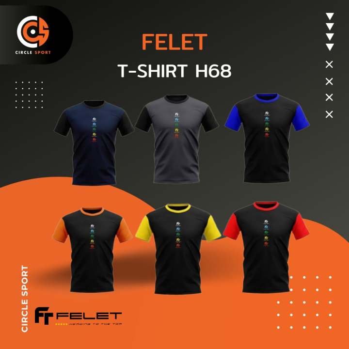 Felet Shirt H68 Sport&Badminton Shirt Original 100% | Lazada