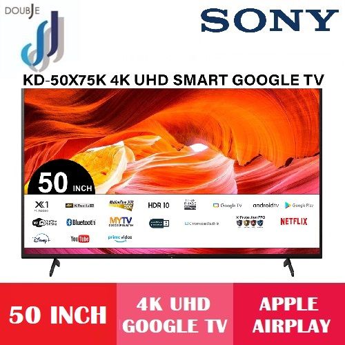 Sony KD-50/55X75K 50 Inch 4K UHD Google TV KD-50/55X75K Smart Google TV ...