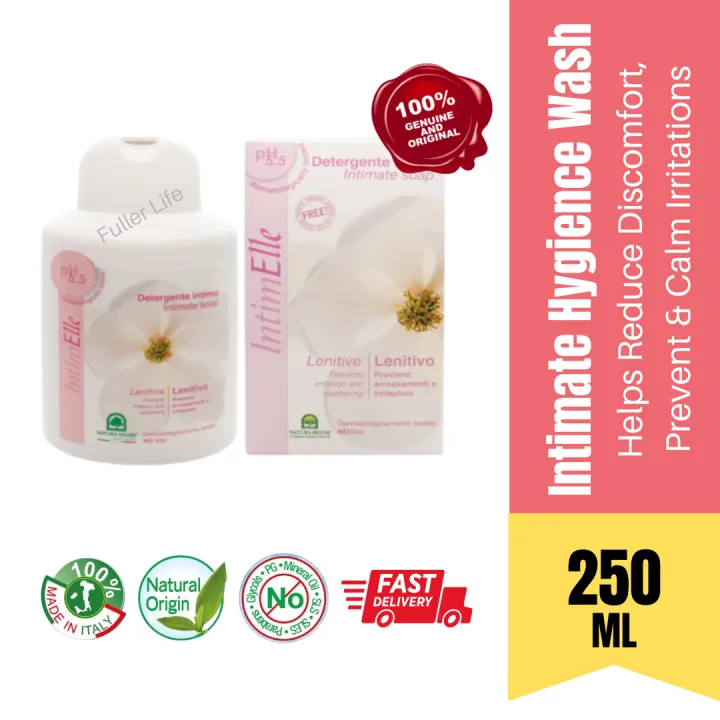 Natura House INTIMELLE Lenitive Intimate Soap pH5.5 | Reduces ...