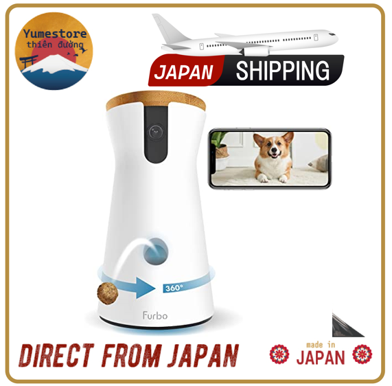 Furbo Dog Camera, 360° View, Equipped with Ferbo AI, WiFi, Pet Camera ...