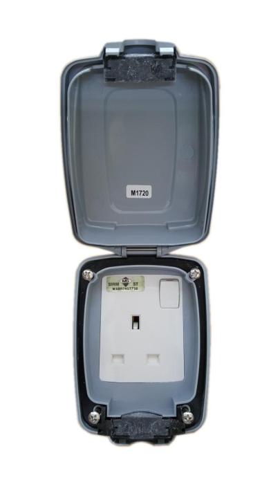 MK 86486 Weatherproof Switch Socket 13A [TRANSPARENT COVER] | Lazada