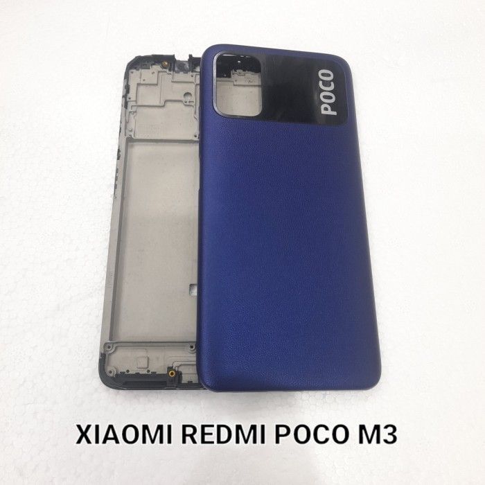 CASING KESING FULLSET BACKDOOR DAN FRAME POCO M3 [ORIGINALY] | Lazada ...