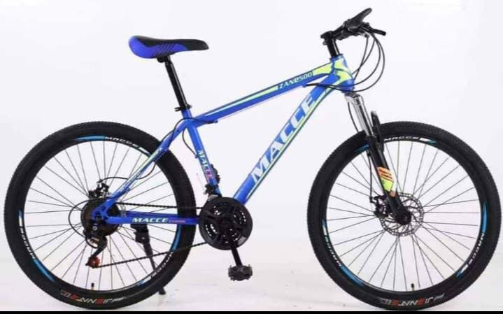 26inch High Carbon Steel MACCE Mountain Bike Adult Bicycles 3x7 SPEED ...