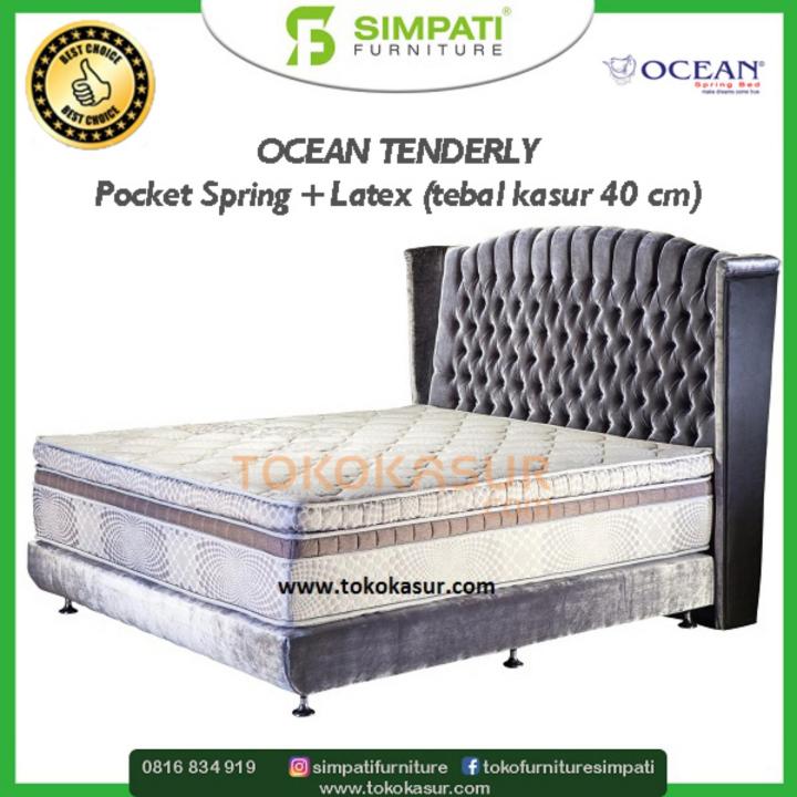 Springbed Ocean Tenderly Kasur Tanpa Divan/Sandaran 100x200 | Lazada ...