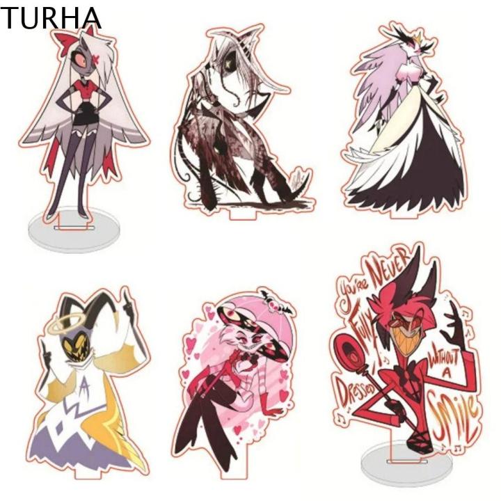 TURHA Acrylic Hazbin Hotel Acrylic Stand Alastor Anime Anime Hazbin ...