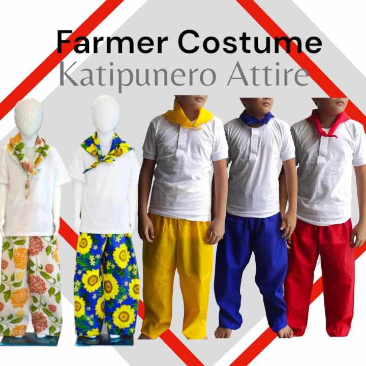 [TOP QUALITY APPAREL] farmers costume/ katipunero costume/ filipino ...