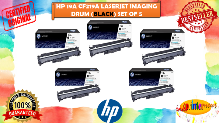 HP 19A CF219A Original LaserJet Imaging Drum (Black) Set of 5 | Lazada PH