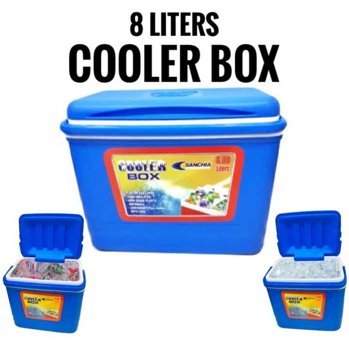 COOLER BOX The New Ice Box Chest Insulated Cooler 8-Liters | Lazada PH