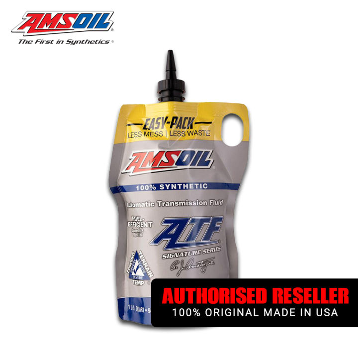 AMSOIL Signature Series 100% Synthetic Automatic Transmission Fluid ...