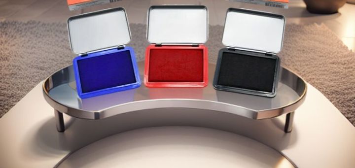 STAMP PAD ASSORTED BRAND / SIZE AND COLOR (BLACK / RED / BLUE) | Lazada PH