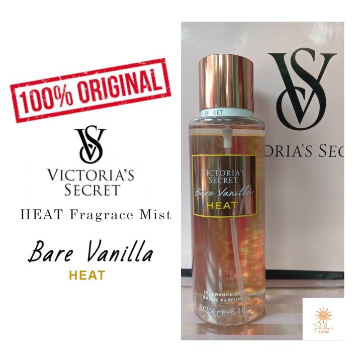 Victoria's Secret Limited Edition Heat Fragrance Mist - BARE VANILLA ...