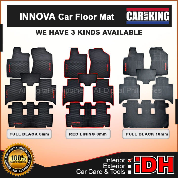 Toyota INNOVA Premium Rubber Matting 2016 - 2022 | Heavy Duty Premium ...