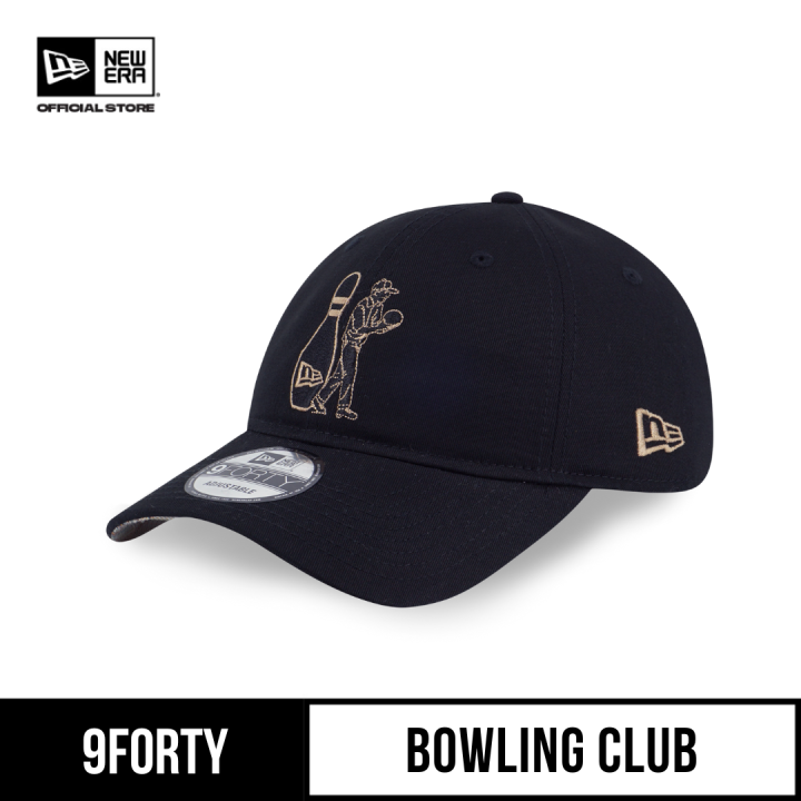 New Era 9FORTY Unstructured Bowling Club Black Adjustable Cap | Lazada