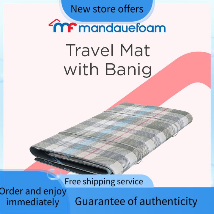 Mandaue Foam Travel Mat with Banig | Lazada PH