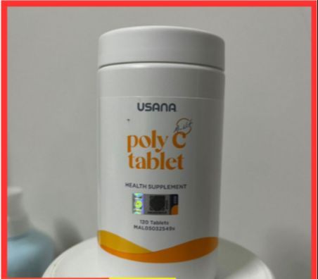 Usana Poly C (Exp: 05/2026) WITH KKM STICKER (Ready Stock) 100% Genuine ...