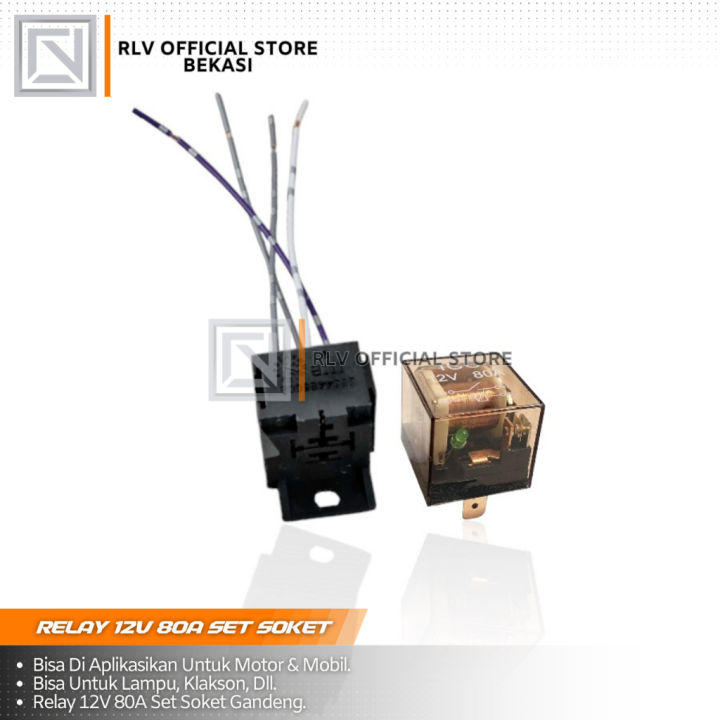 relay rilay klakson motor lampu motor | Lazada Indonesia