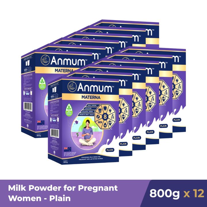 Anmum Materna Pregnancy Milk Powder Plain 800G x12 | Lazada PH