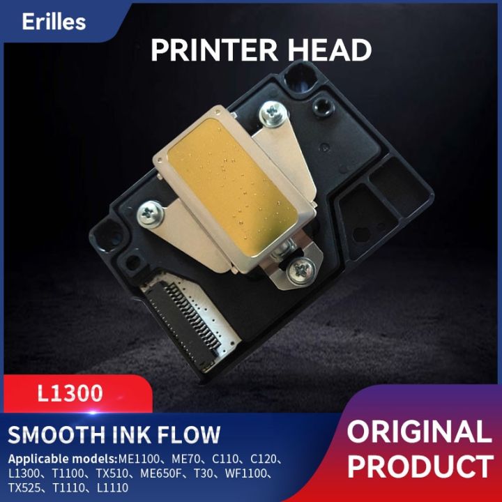 Printer Head L1300 Print Head For Epson ME1100 ME70 C110 C120 L1300 ...