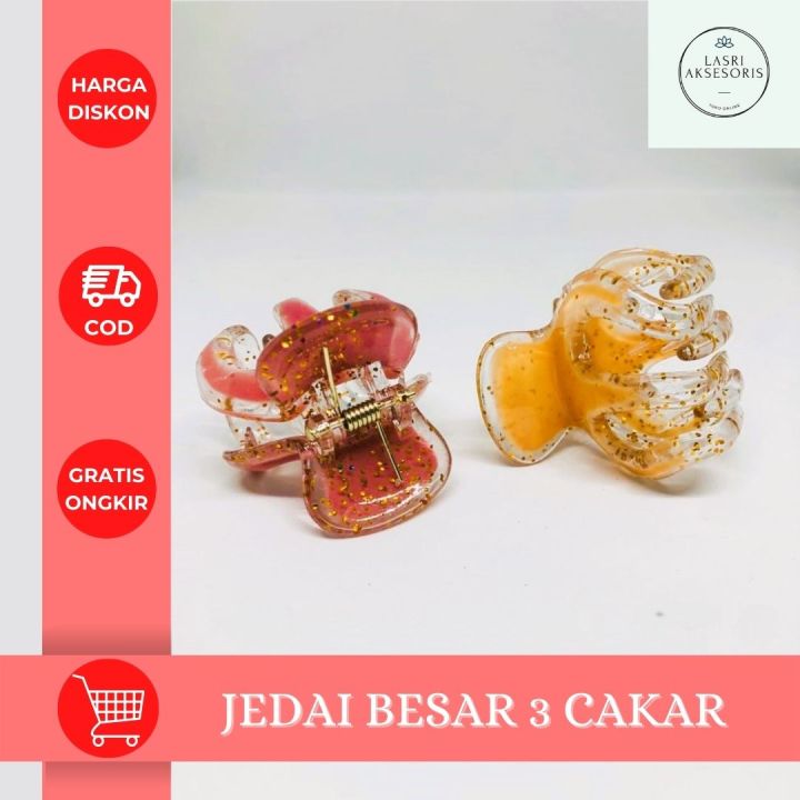 JEDAI RAMBUT BESAR / JEPIT JEDAI JUMBO ORI / JEPIT JEDAI ALA KOREA ...