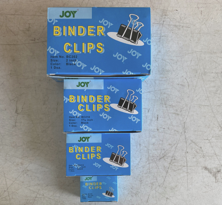 Joy Binder Clips | Alle Karle LZD | Lazada PH
