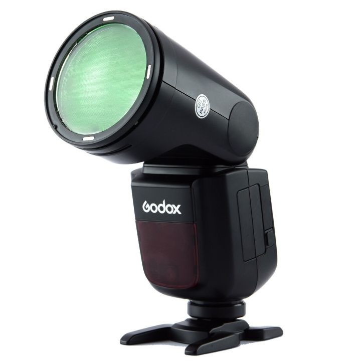 Official Shipment Godox AK-R16 Magnetic Mount Diffuser Plate With V-11C ...