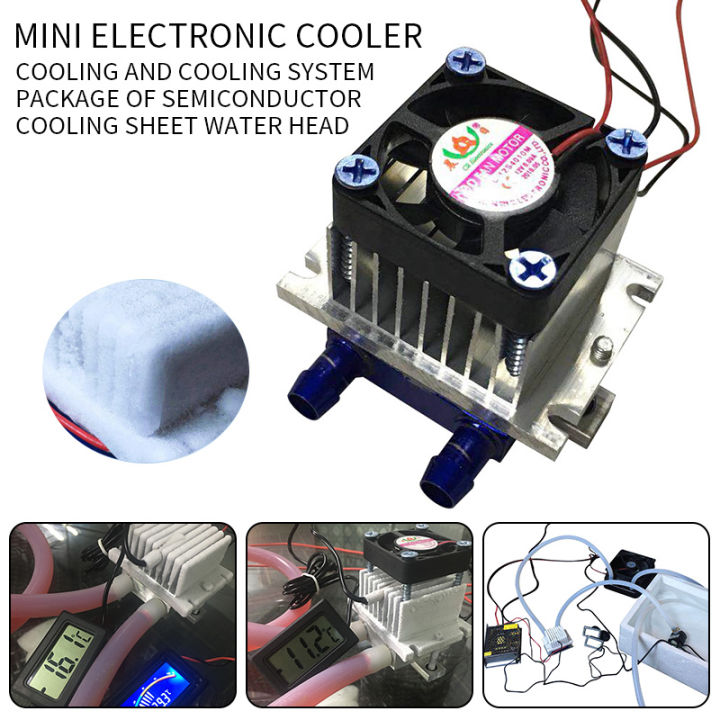 12v Electronic Semiconductor Thermoelectric Cooler Peltier ...
