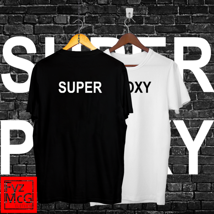 Super Proxy Graphic Shirt Front And Back Print Unisex | Lazada PH
