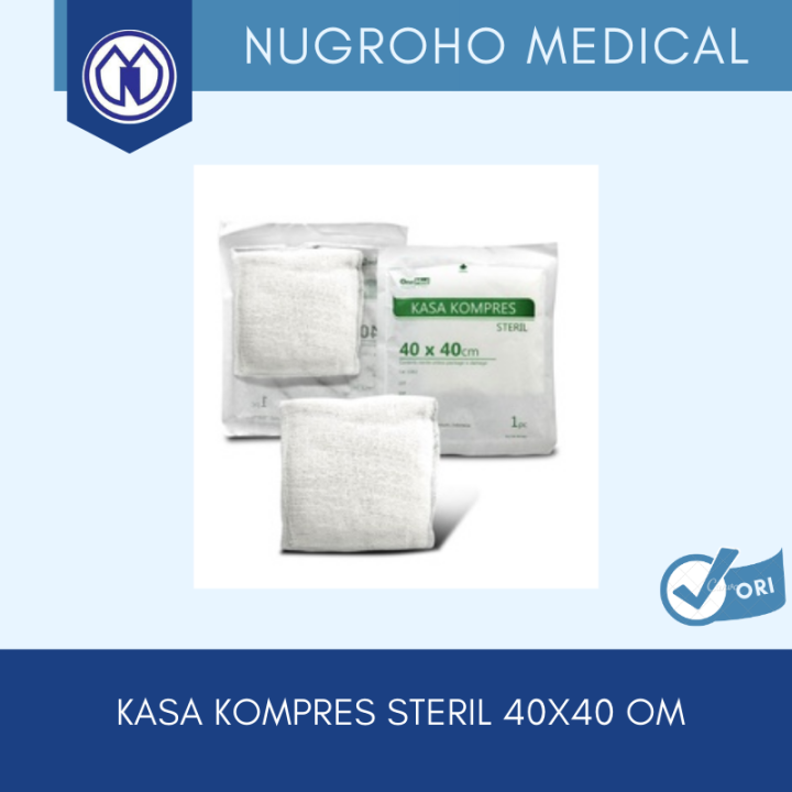 KASA KOMPRES STERIL 40X40 OM | Lazada Indonesia