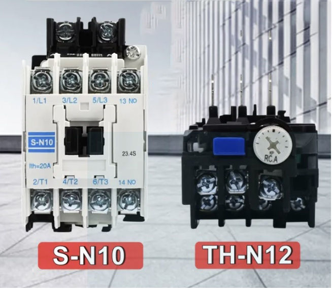 S-N10 แมกเนติก คอนแทกเตอร์ SN10 Magnetic Contactor Coil 220V ,380V 50 ...