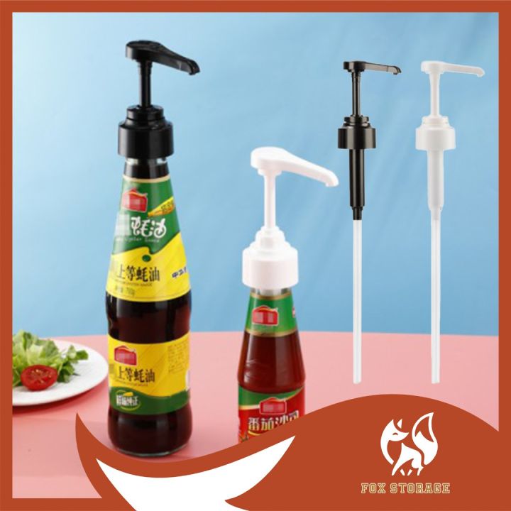 Oyster Sauce Pump Head Oil Chili Tomato Sauce Bottle Mouth Squeezer Seasoning Sauce Soy Sauce ...