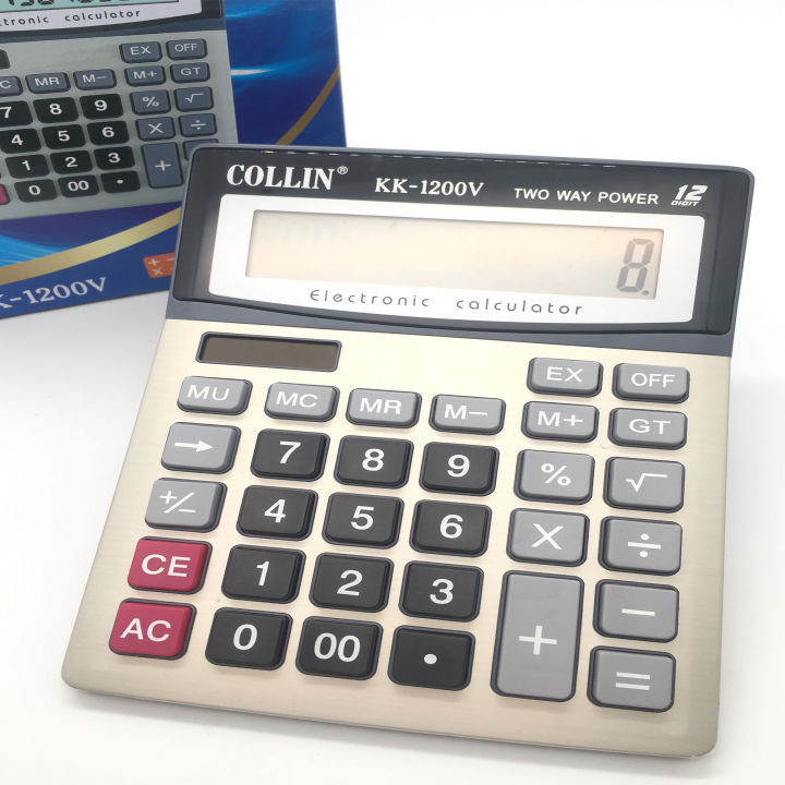 KK-1200V Collin School and Office Improvement Tool Calculator ...