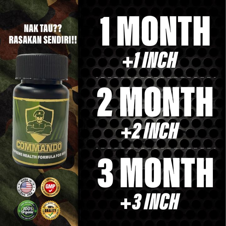 【COMMANDO CANDY】100% original hq / Lebih Kuasa | Lazada