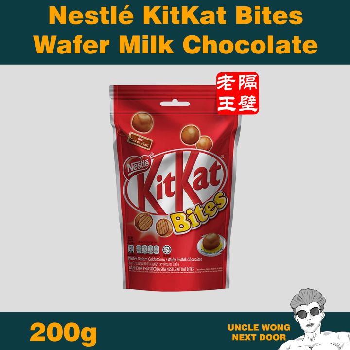 Nestlé KitKat Bites Wafer Milk Chocolate 200g Uncle Wong | Lazada
