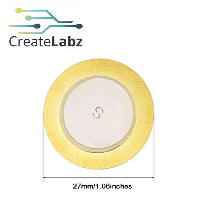 Piezoelectric Ceramic Disc Transducer ( 27mm ) | Lazada PH
