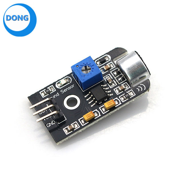 3-wire microphone sound sensor module High sensitivity microphone sound ...