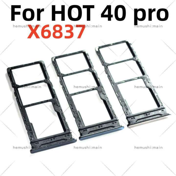 Sim Tray For Infinix hot 40 PRO X6837 Sim Card Tray slot Holder | Lazada PH