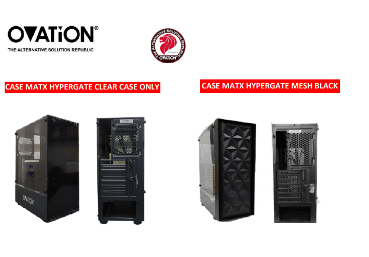 OVATION HYPERGATE ATX CASE DESKTOP (NO PSU) | Lazada PH