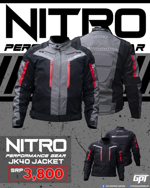 NITRO RIDING JACKET JK-40 | Lazada PH