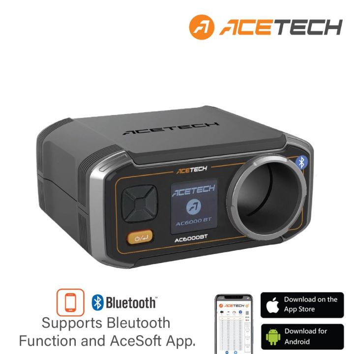 ACETECH AC6000 BT Chronograph ประสิทธิภาพการวัดคุณภาพ-ความแม่นยำสูง ...