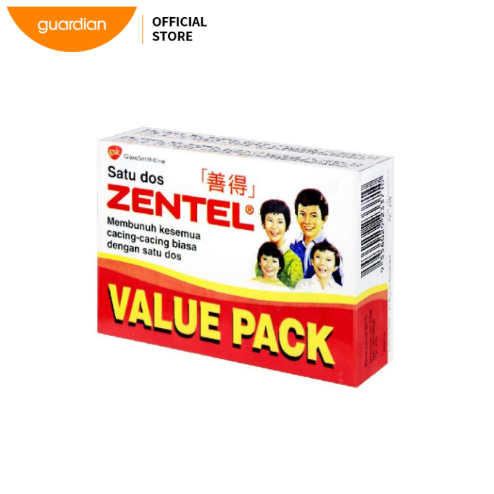 ZENTEL Deworming Tablets 2SX2 | Lazada