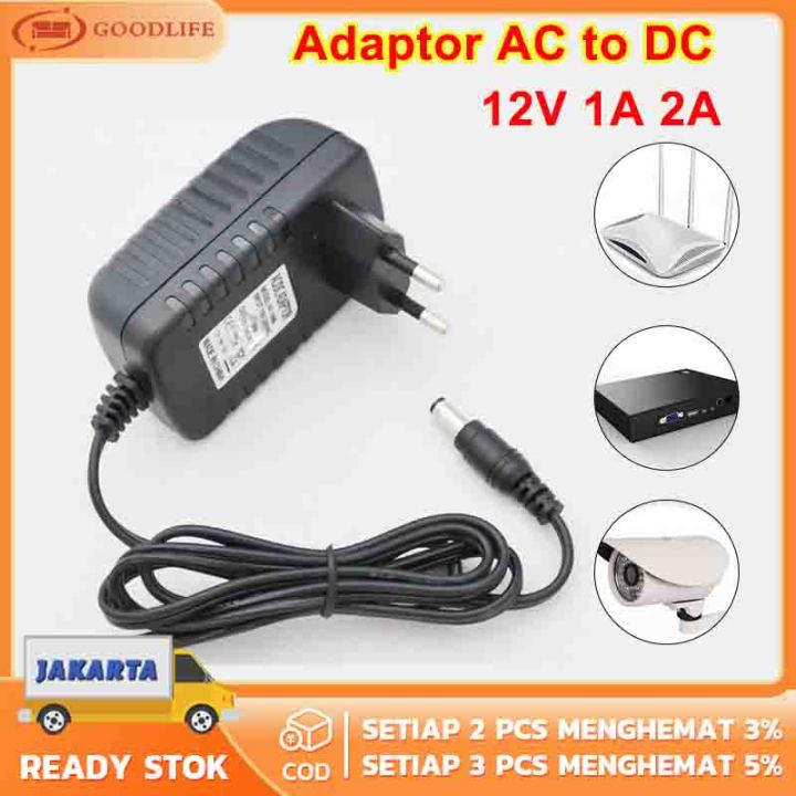 (dalam stok, dikirim dari jakarta)Adaptor 12V 2A 1A Ampere Adaptor ...