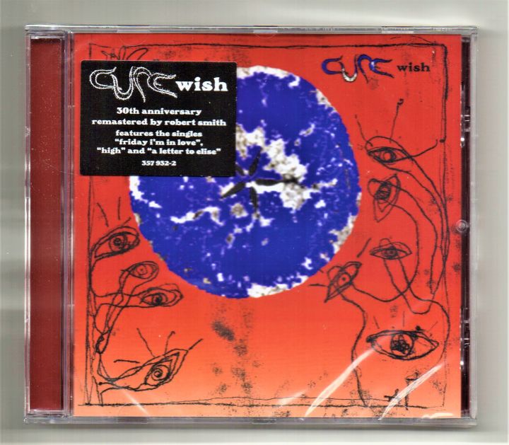 The Cure - Wish ( 30th Anniversary Remastered CD ) | Lazada